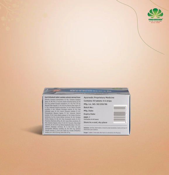 Buy Orthoherb Tablets Online | Ayurvedic Medicine for Joint Pain ...