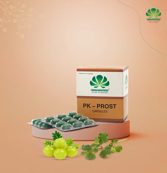 Prost Capsules Support Prostate Health Naturally Pankajakasthuri