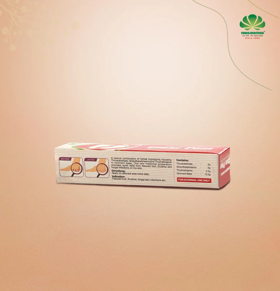 Buy Clear Foot Online Ayurvedic Product For Fissured Foot & Eczema ...