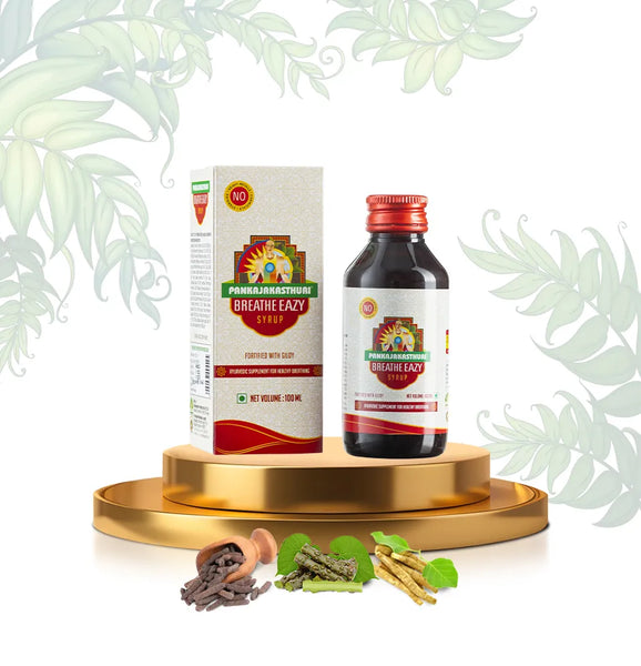 Buy Breathe Eazy Syrup for Breathing Difficulty – Pankajakasthuri